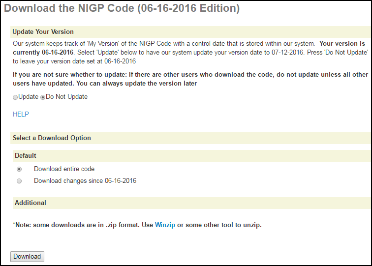 How do I download the code? – NIGP